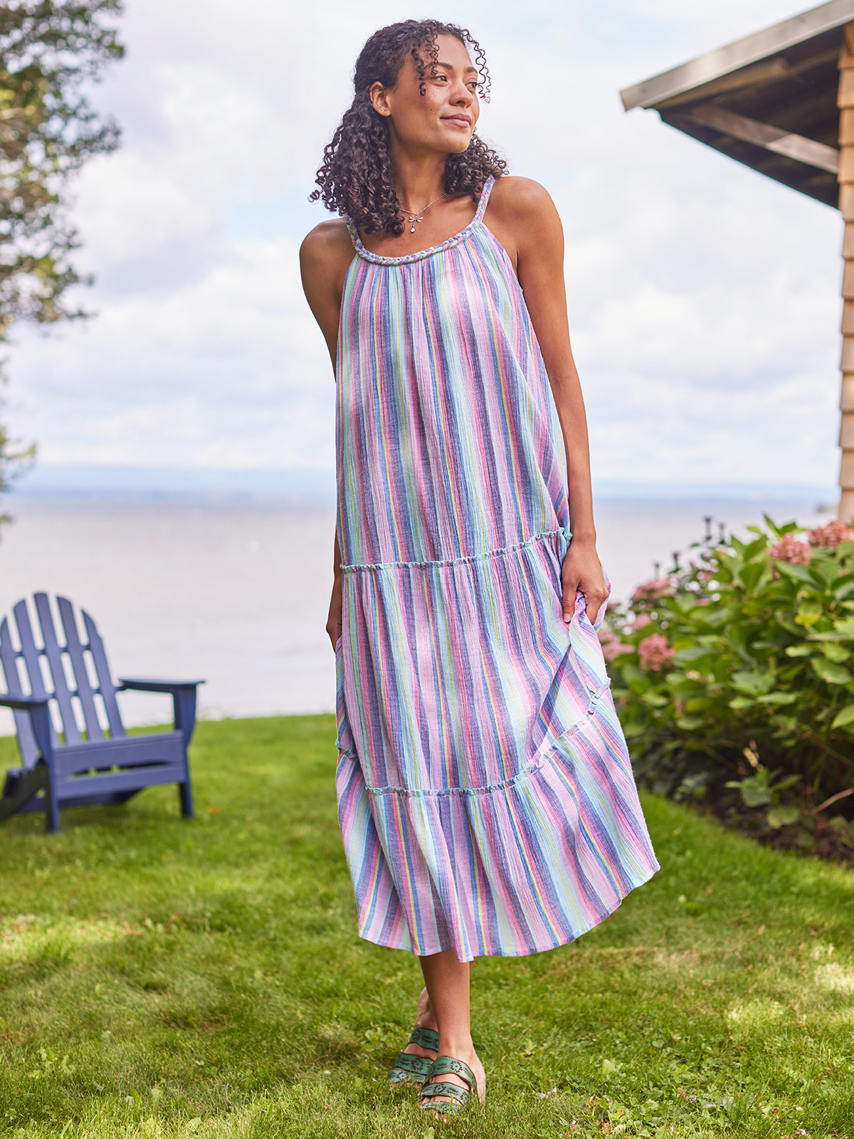 Miranda Stripe Sundress | Shop Beautiful Designs by April Cornell
