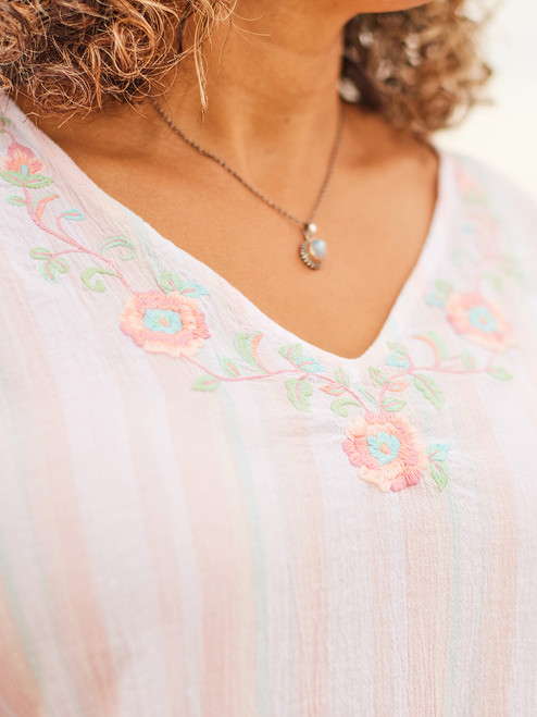 Shore Stripe Tunic Shop Beautiful Designs By April Cornell