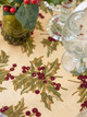 Winterberry Tablecloth - Dark Ecru | Shop Beautiful Designs by April ...
