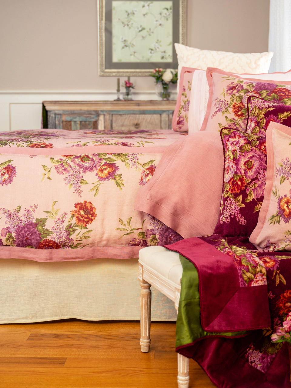 Splendor Linen Duvet | Shop Beautiful Designs by April Cornell