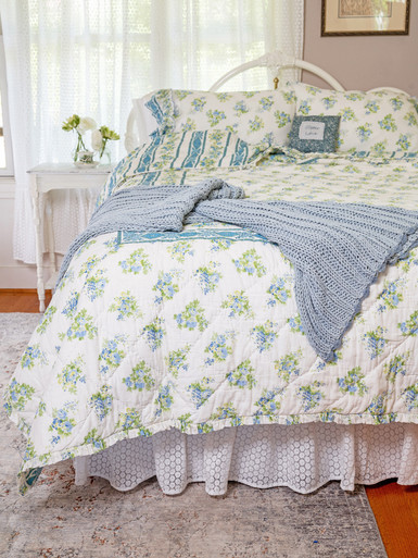 Estella Quilt - Provence | Shop Beautiful Designs by April Cornell