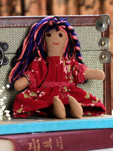 Poppy Dress Up Dolly - Red | Shop Beautiful Designs by April Cornell