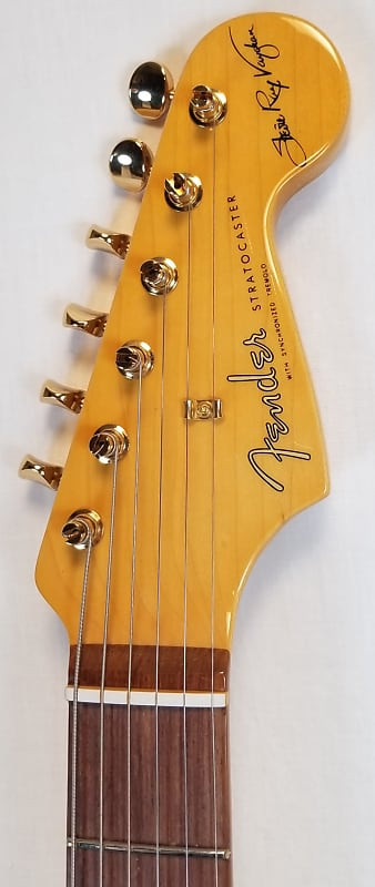 Stevie Ray Vaughan Stratocaster Electric Guitar - Gelb Music