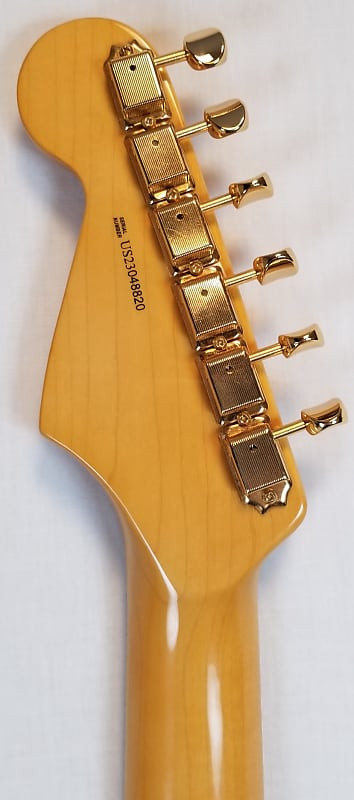 Stevie Ray Vaughan Stratocaster Electric Guitar - Gelb Music