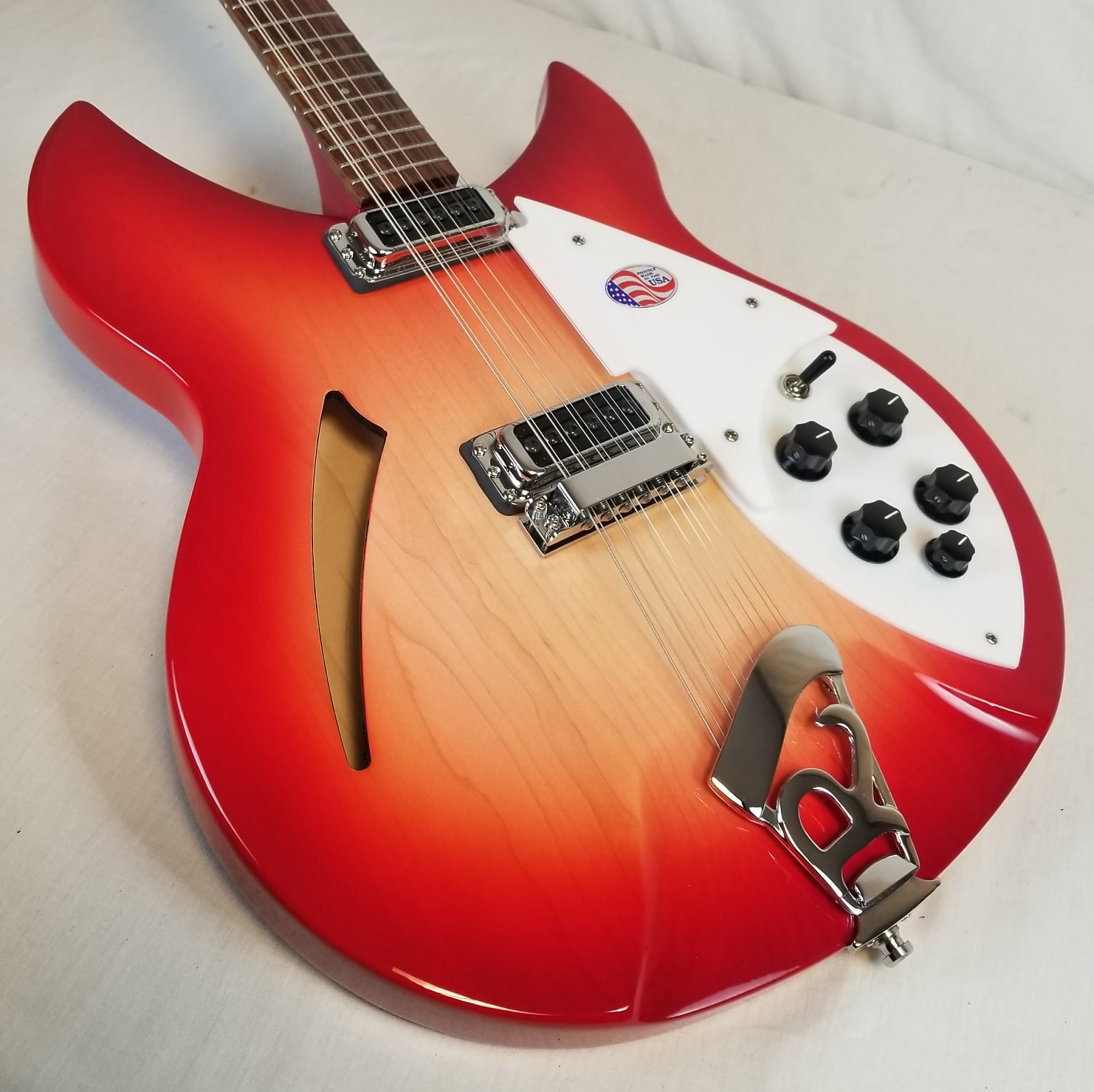 Rickenbacker 12 String Electric Guitar Thin-line Semi-Acoustic, 24 ...