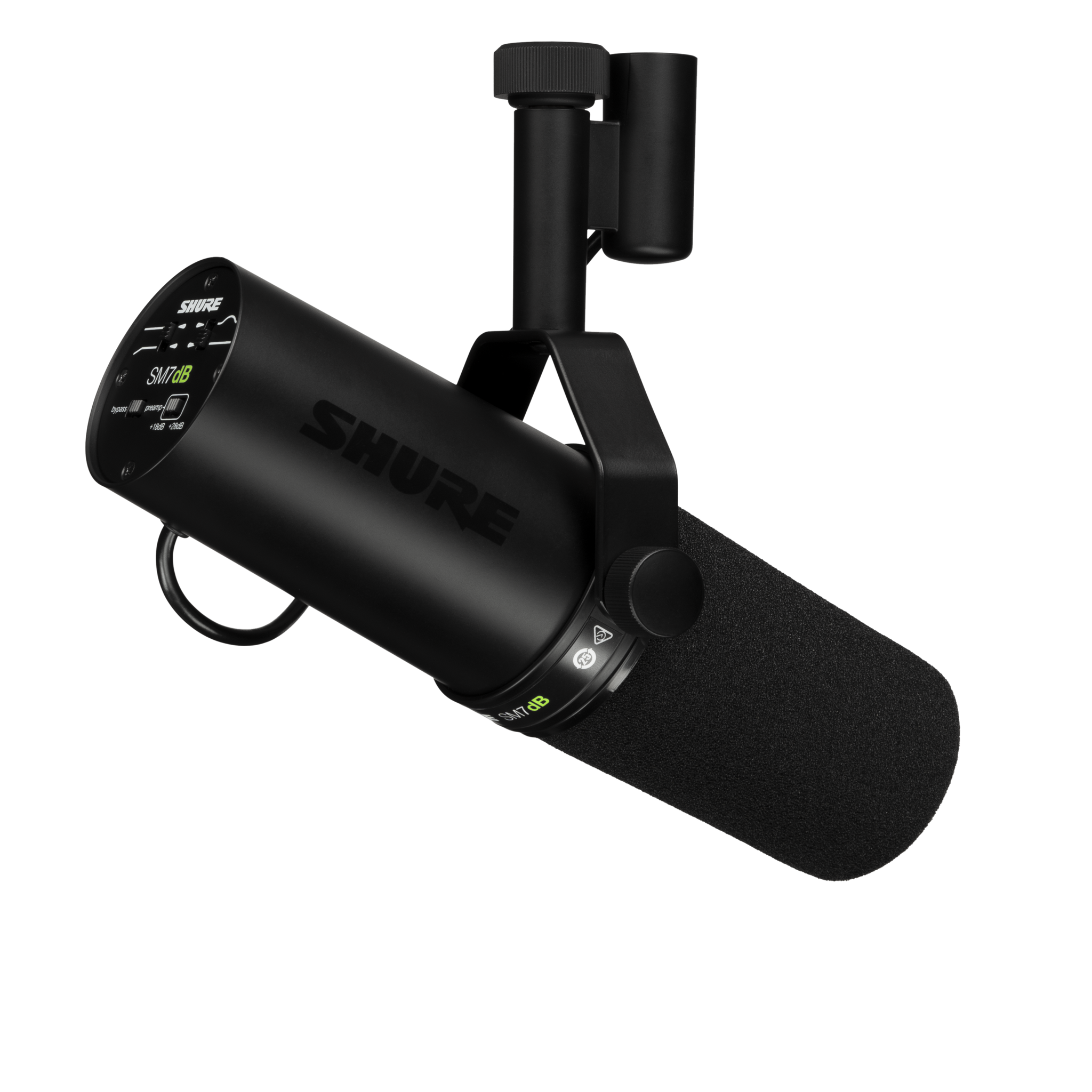 Shure SM7DB Dynamic Vocal Microphone (Cardioid) With +28dB Built-In ...