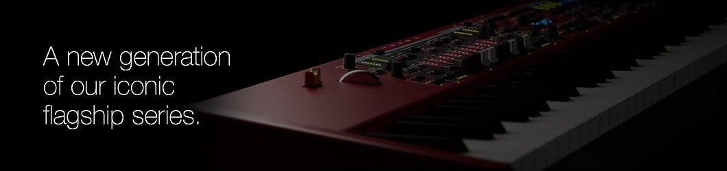 Nord Stage 4 73 with a fully weighted Triple Sensor keybed with ...