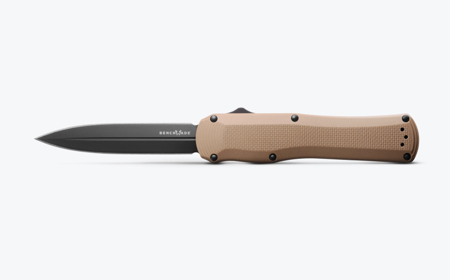 Benchmade 3400BK-2 Autocrat OTF Auto, Tan G-10 (3.71" Black) - Shop ...