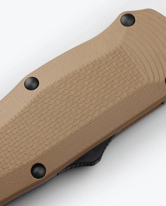 Benchmade 3400BK-2 Autocrat OTF Auto, Tan G-10 (3.71" Black) - Shop ...