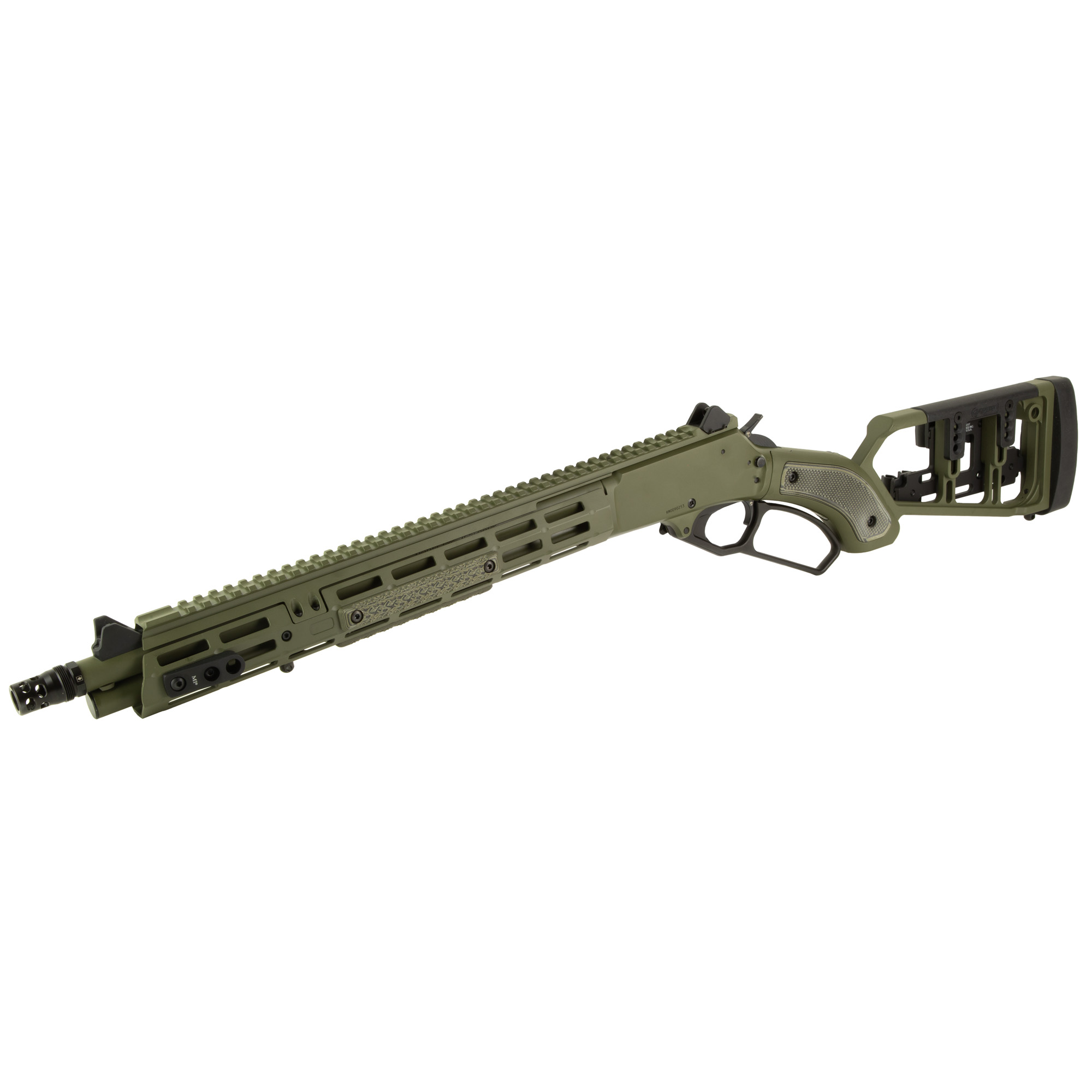 Marlin 1895 Mad Pig Customs, 16.5" 45-70 Gov - Green - Shop Black Rifle