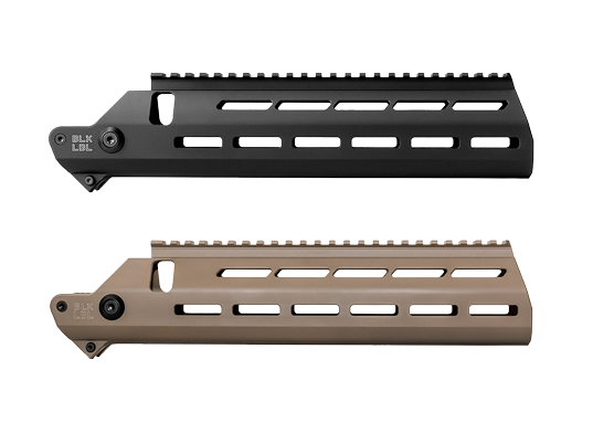 Desert Tech MDRX BLK LBL ALX20 Handguard no bipod black - Shop Black Rifle