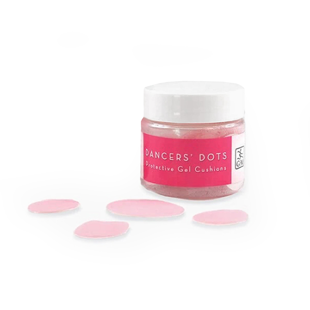SA-T-148-20 Dancers' Dots Protective Gel Mini Jar - Lindens Dancewear
