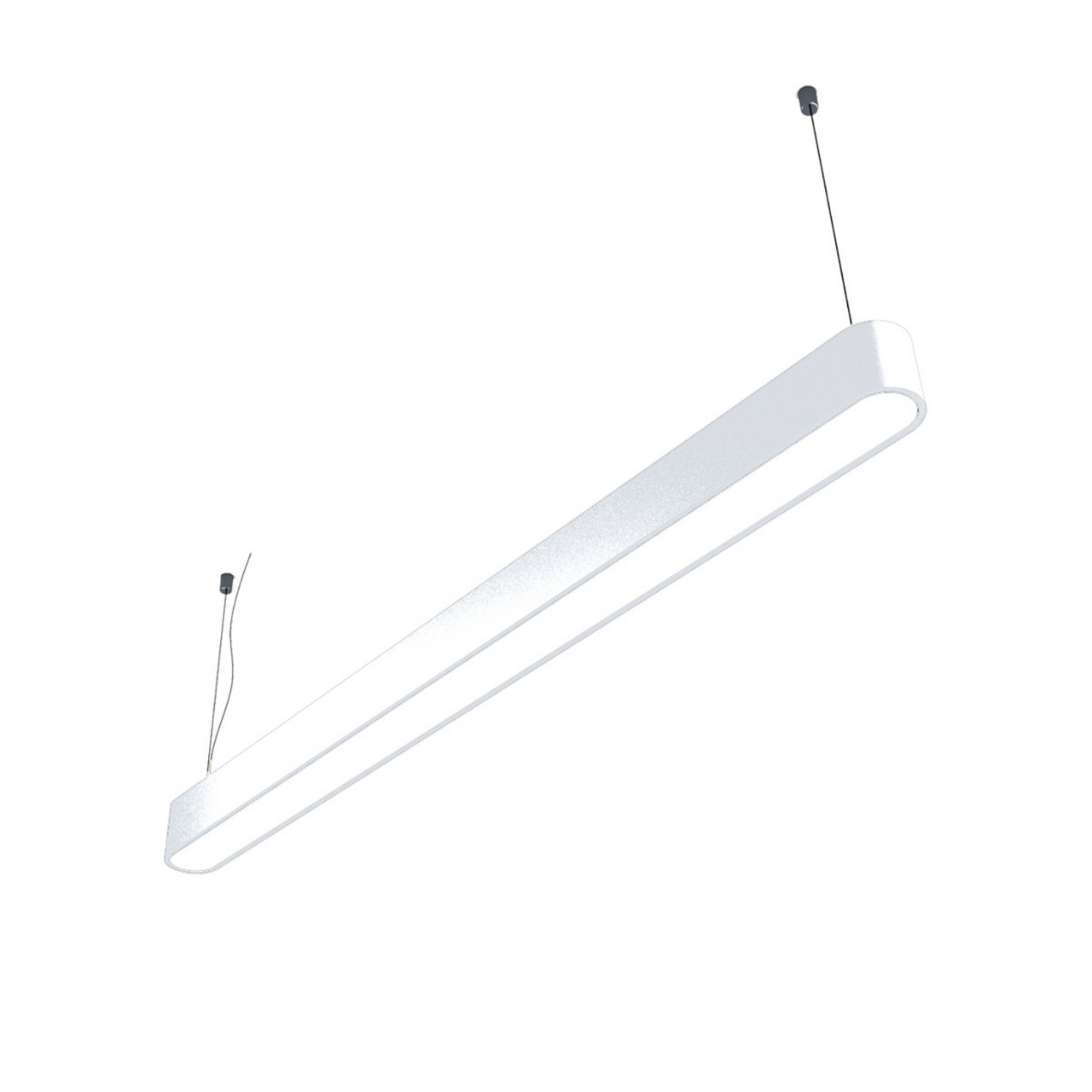 Oval Linear Modern Led Sarkıt Avize Linear Armatür