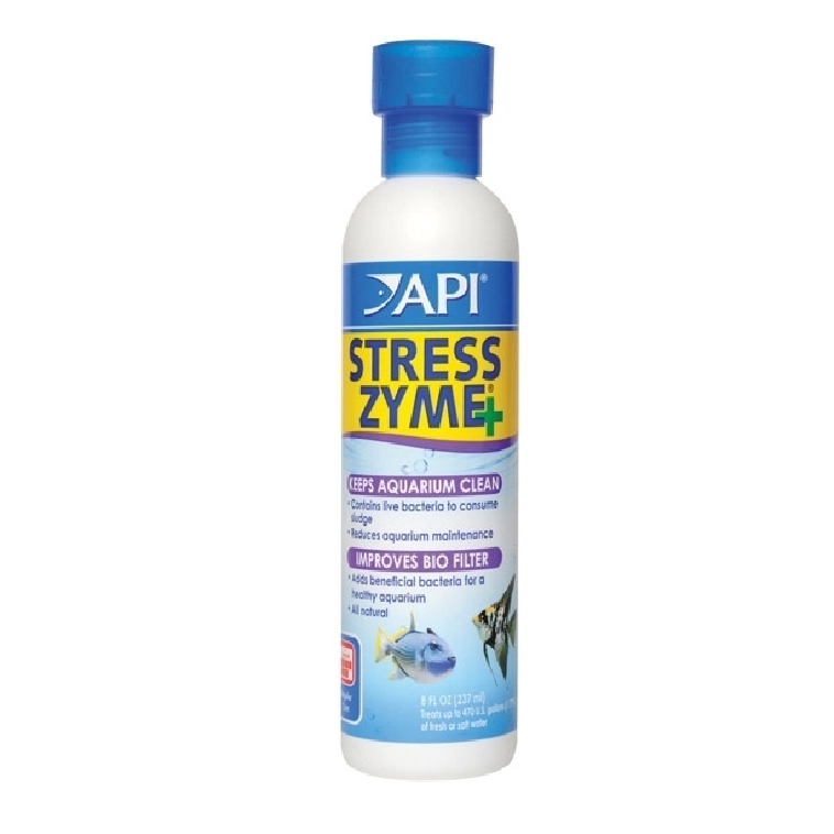 Aquatic - API - Treatments - Stress Zyme - Aquarium Spare Parts