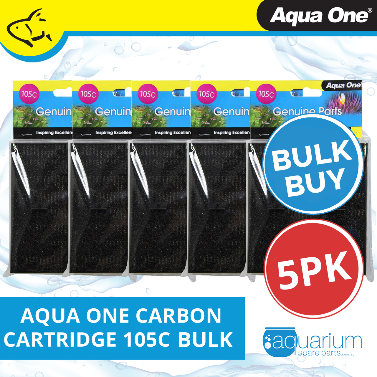 Aquatic - Aqua One - Filter Media - Aquarium Spare Parts