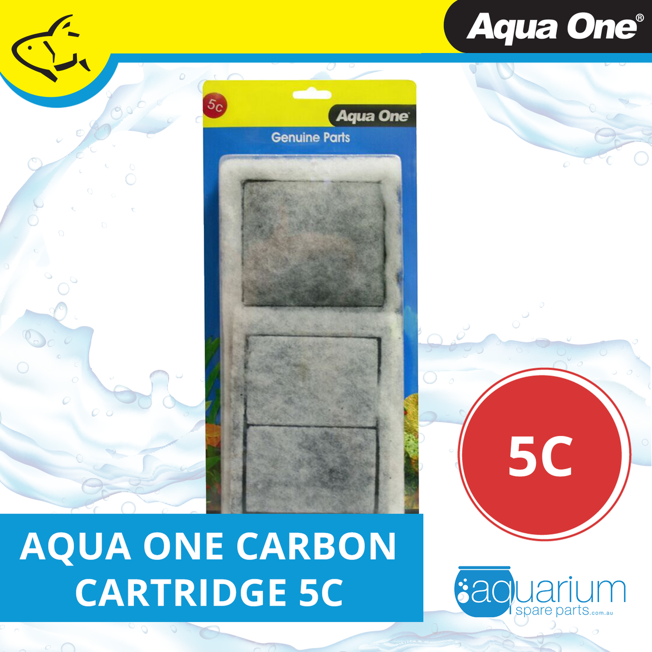 Aquatic - Aqua One - Filter Media - Aquarium Spare Parts