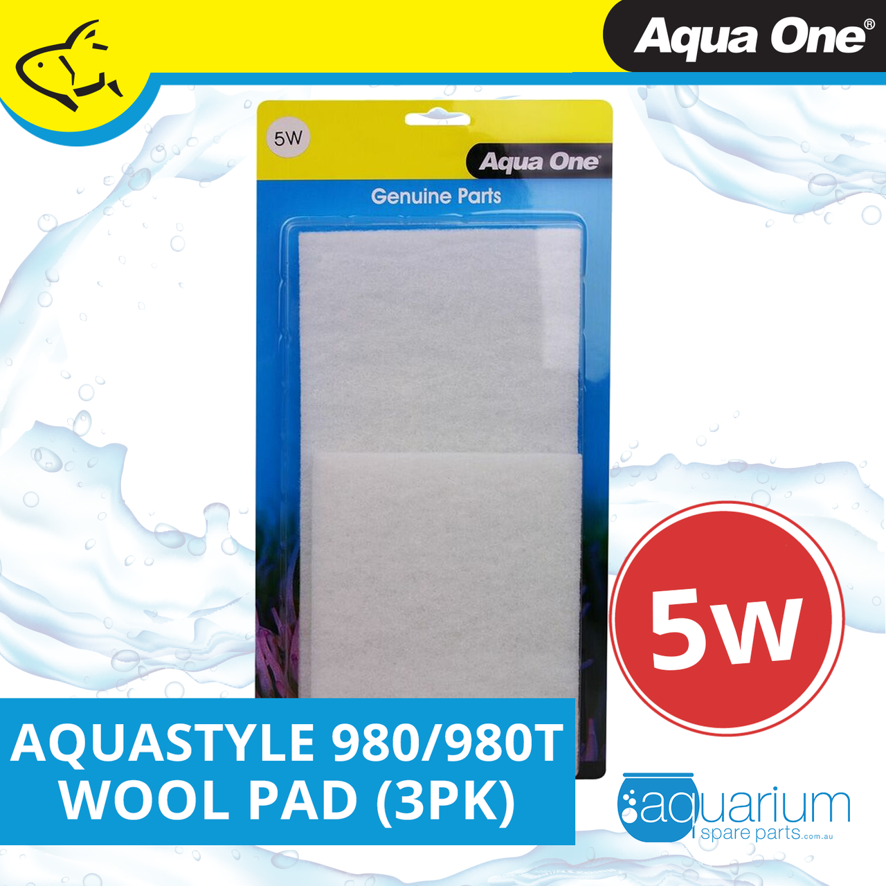 Aqua One AquaStyle 980/980T Complete LED Light Unit Black (11214GBK)