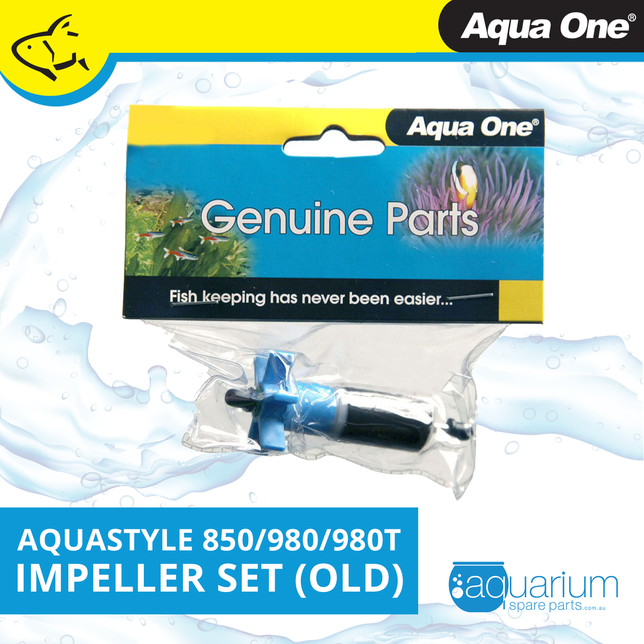 Aqua One AquaStyle 850/980/980T & UFO 700 Impeller Set (4i) (25004I)