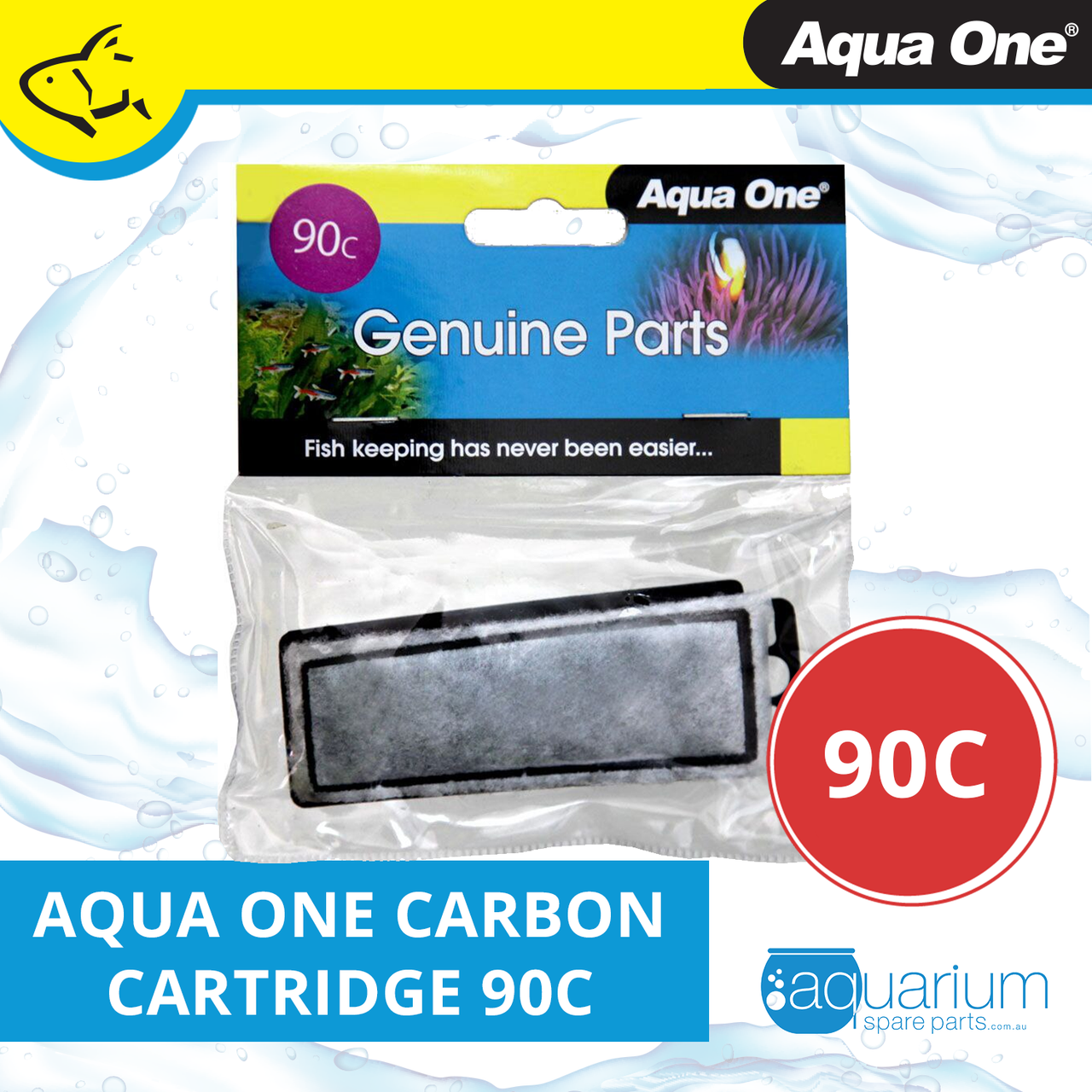Aquatic - Aqua One - Hang On Filters - 75 Clearview - Aquarium Spare Parts
