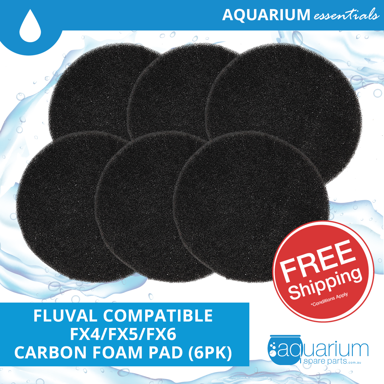 Aquatic - Fluval - Canister Filters - FX Series - FX6 Filter - Aquarium ...
