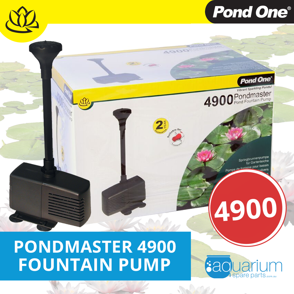 Pond - Pond One - Pondmaster Series - Aquarium Spare Parts