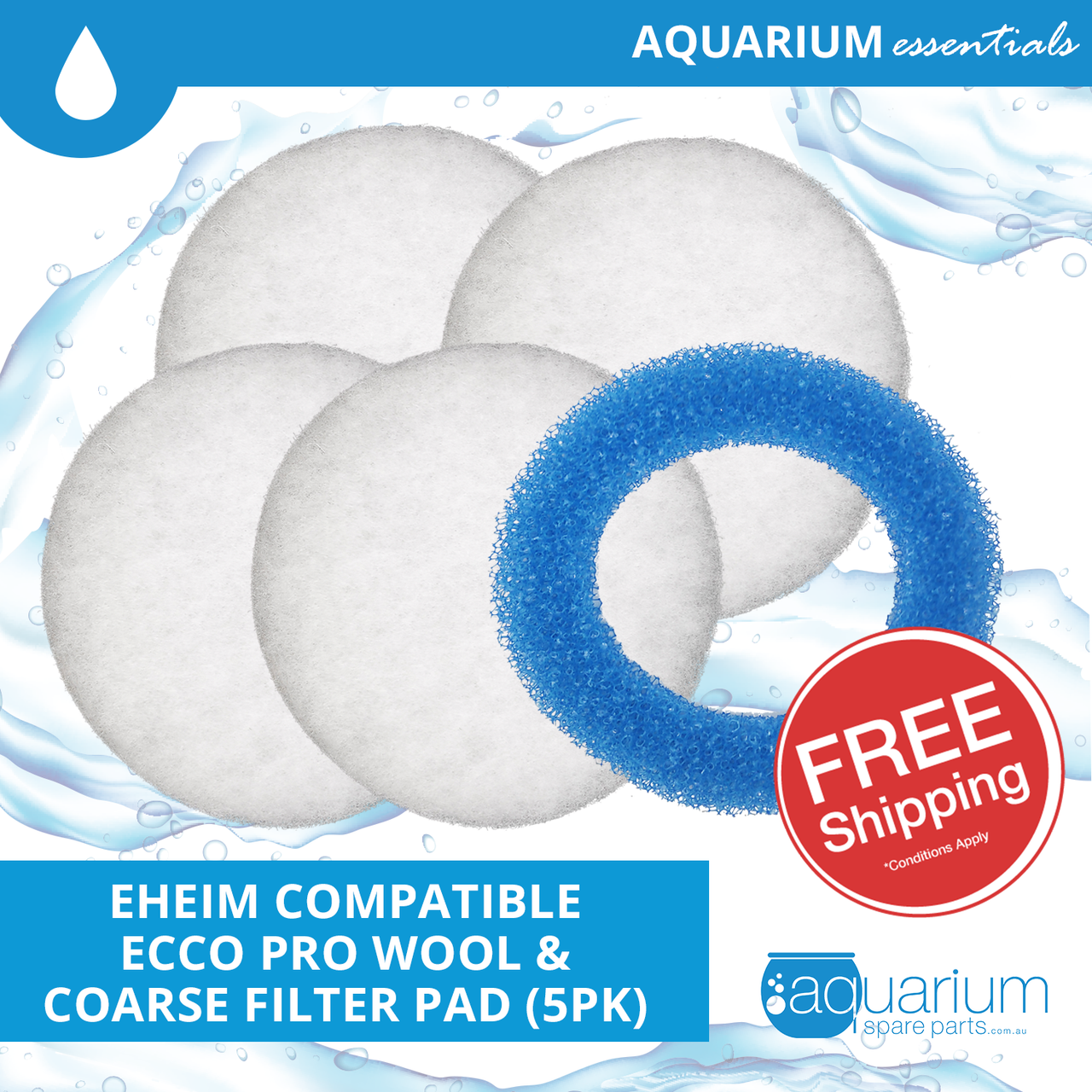 Aquatic - Eheim - Canister Filters - Ecco Pro - Aquarium Spare Parts
