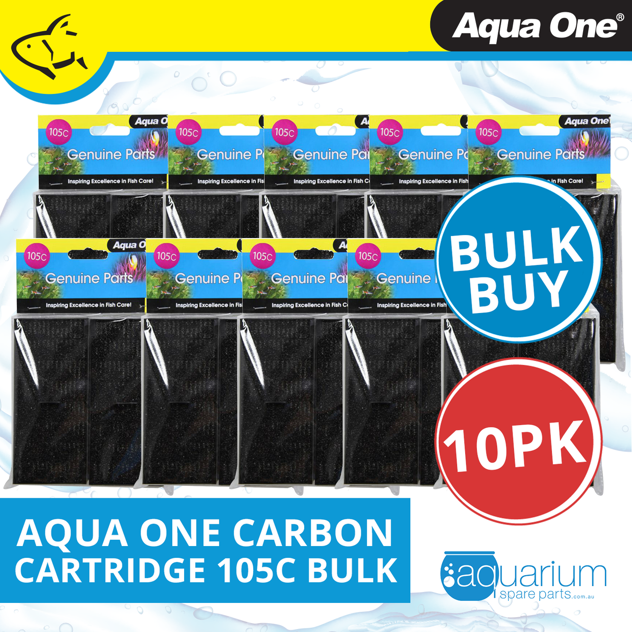 Aquatic - Aqua One - Filter Media - Aquarium Spare Parts