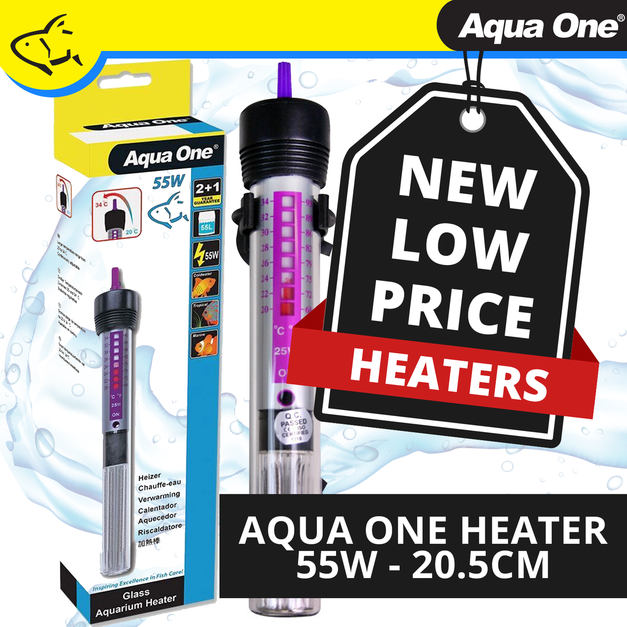 Aquatic - Aqua One - Aquarium Parts - AquaStyle Series - Aquastyle 510 ...