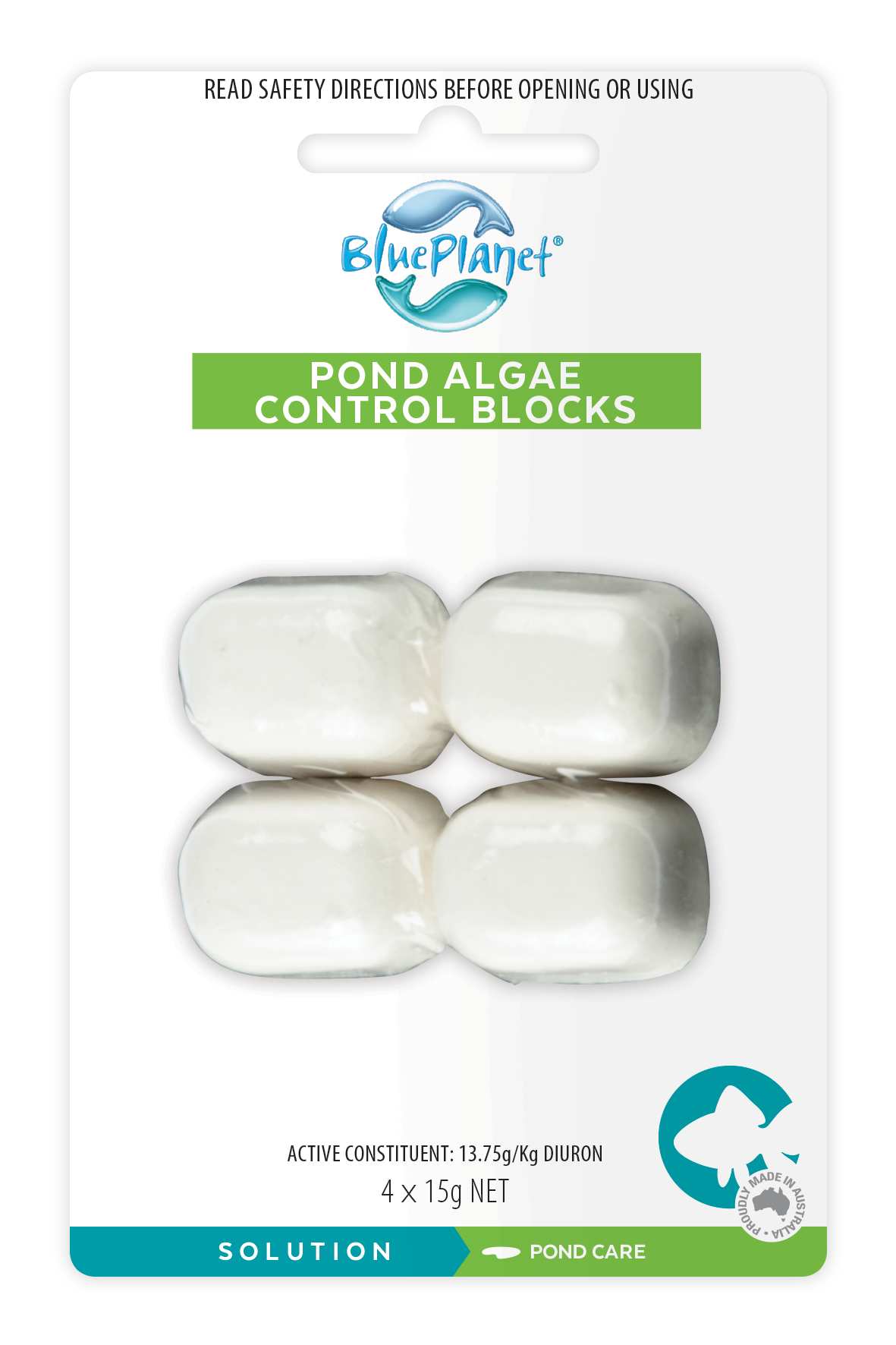 Blue Planet Pond Algae Control Block 4pk
