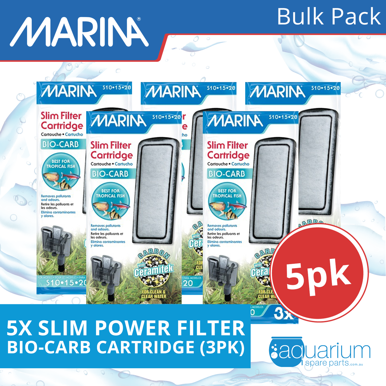 Marina Slim Hang On Power Filter S15