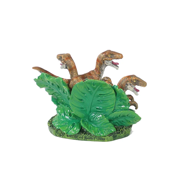 World Accessories Jurassic Park 3-Piece Mini Ornament Aquarium Fish ...