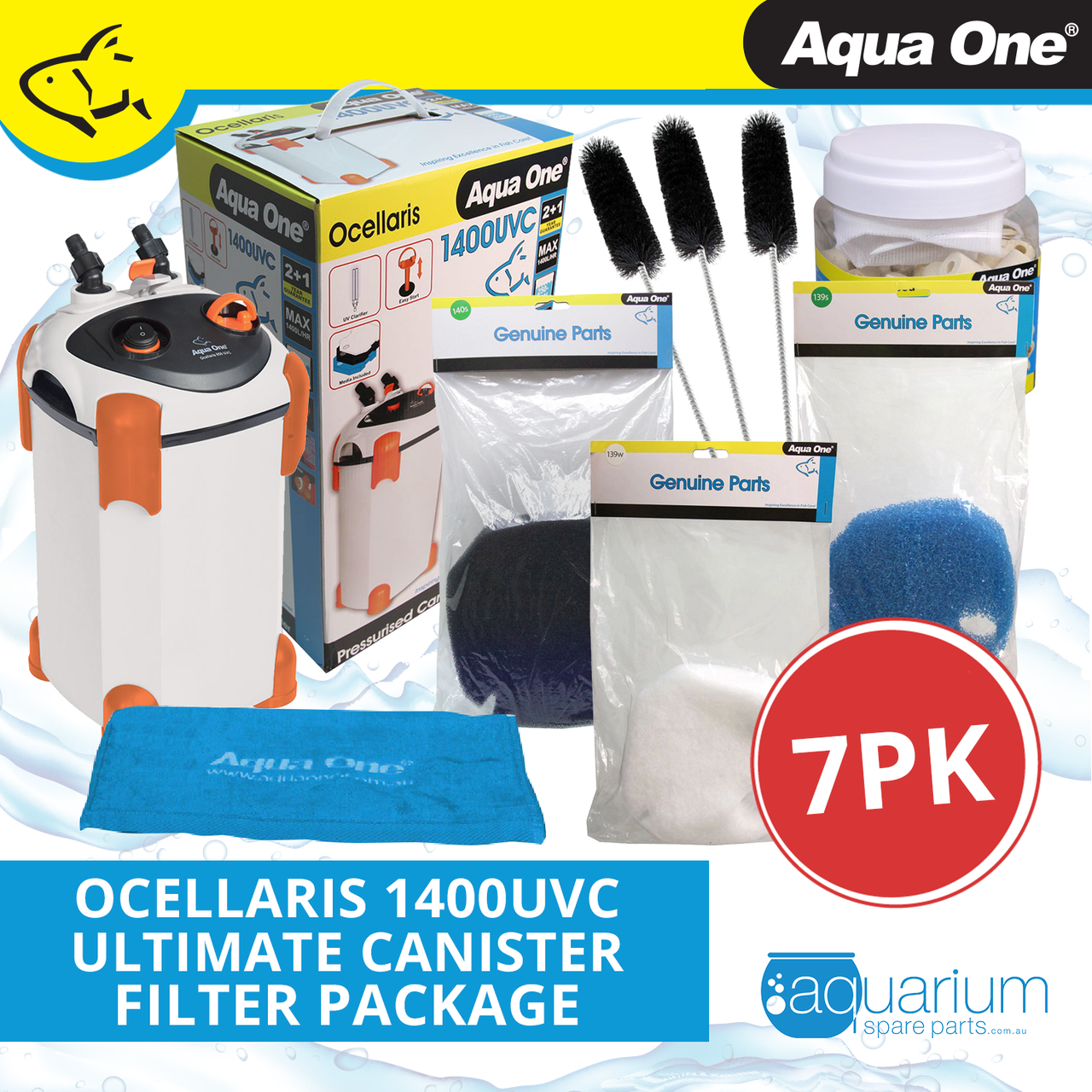 Aquatic - Aqua One - Canister Filters - Ocellaris Series - Ocellaris ...