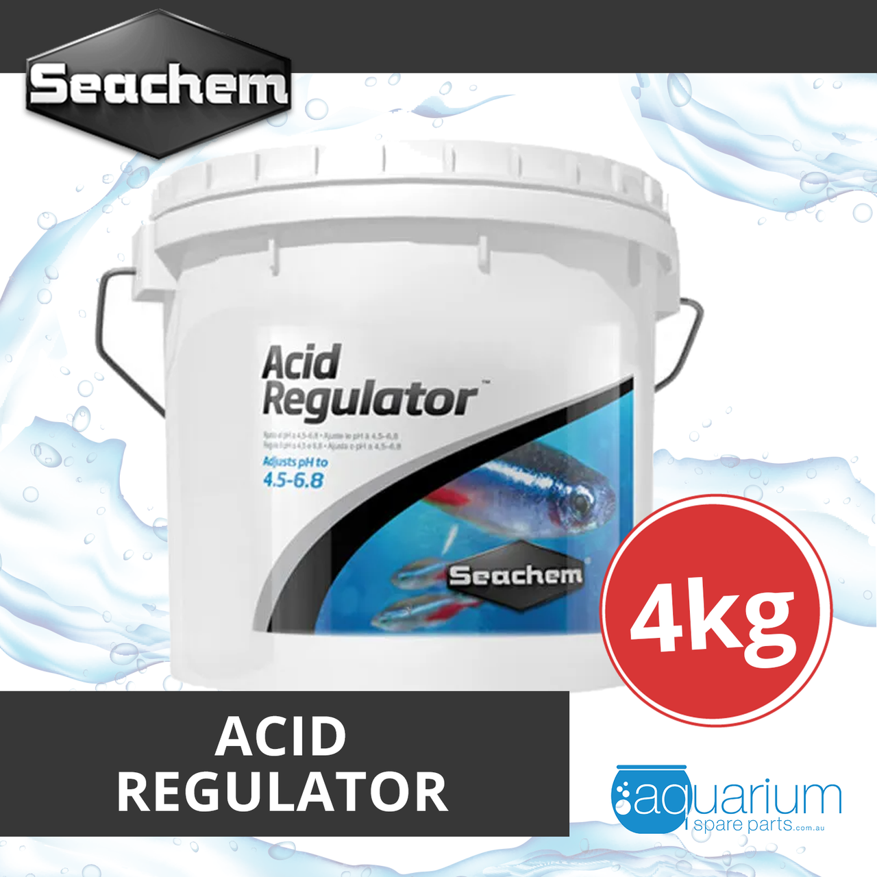 Seachem Acid Regulator 4kg (SC07900)