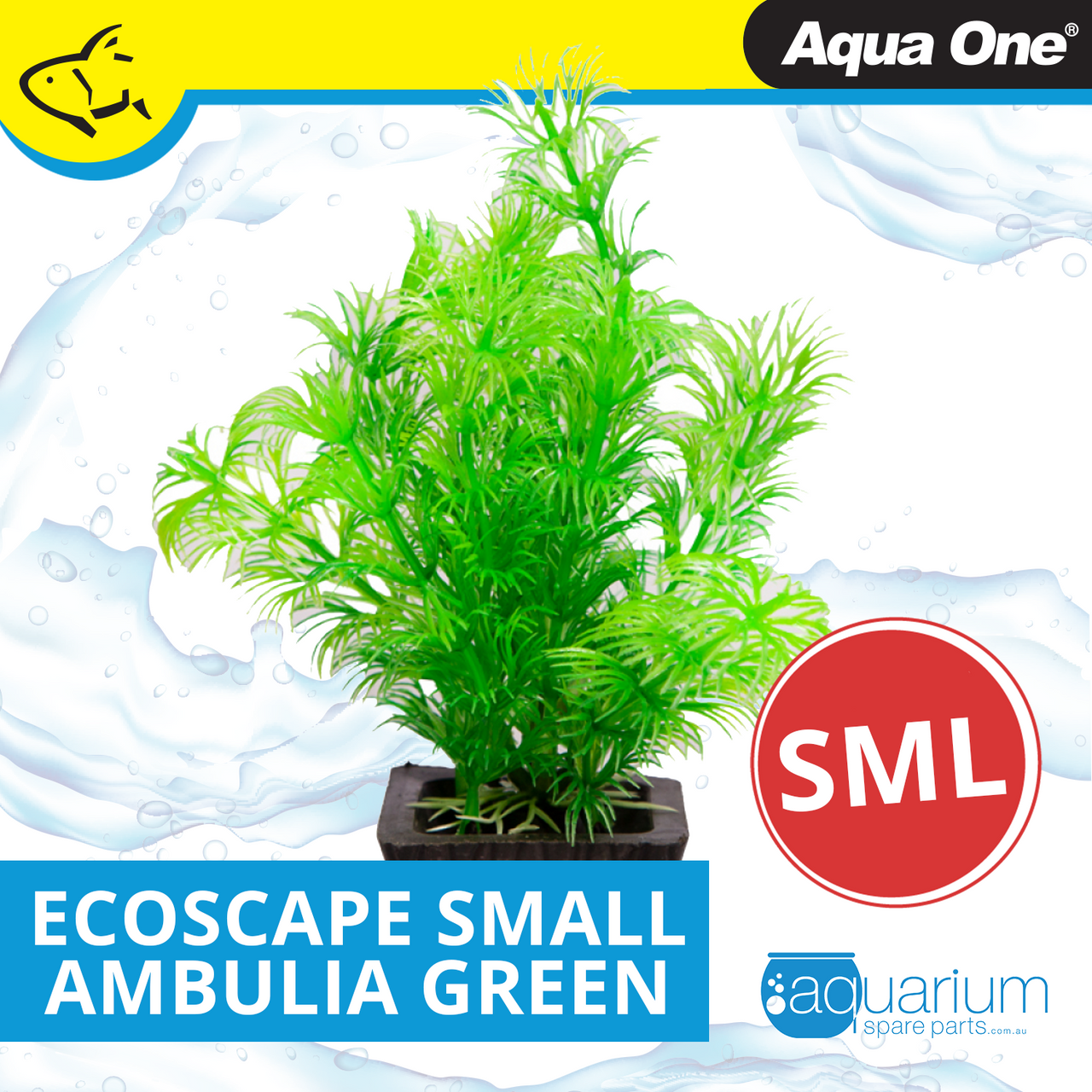 Aqua One Ecoscape Small Ambulia Green (28266)