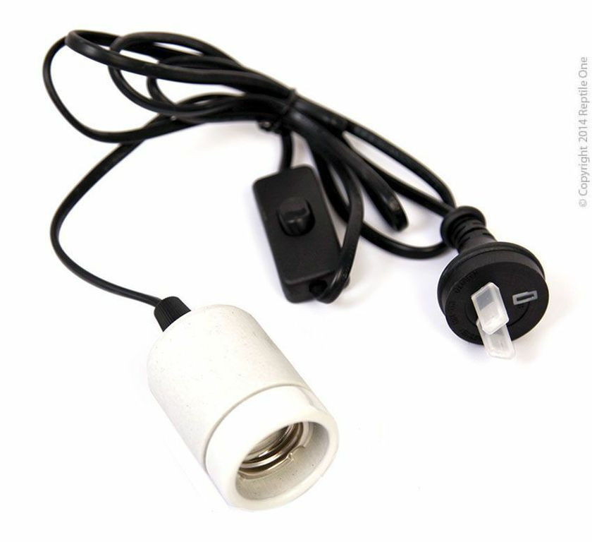 Reptile One Ceramic Heat Lamp Socket (46548)