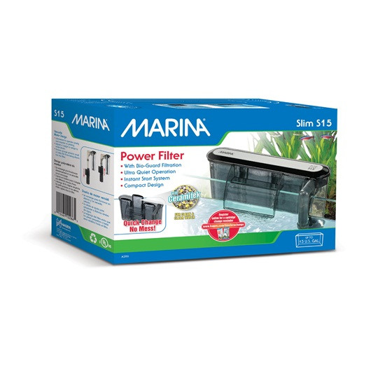 Marina Slim Hang On Power Filter S15