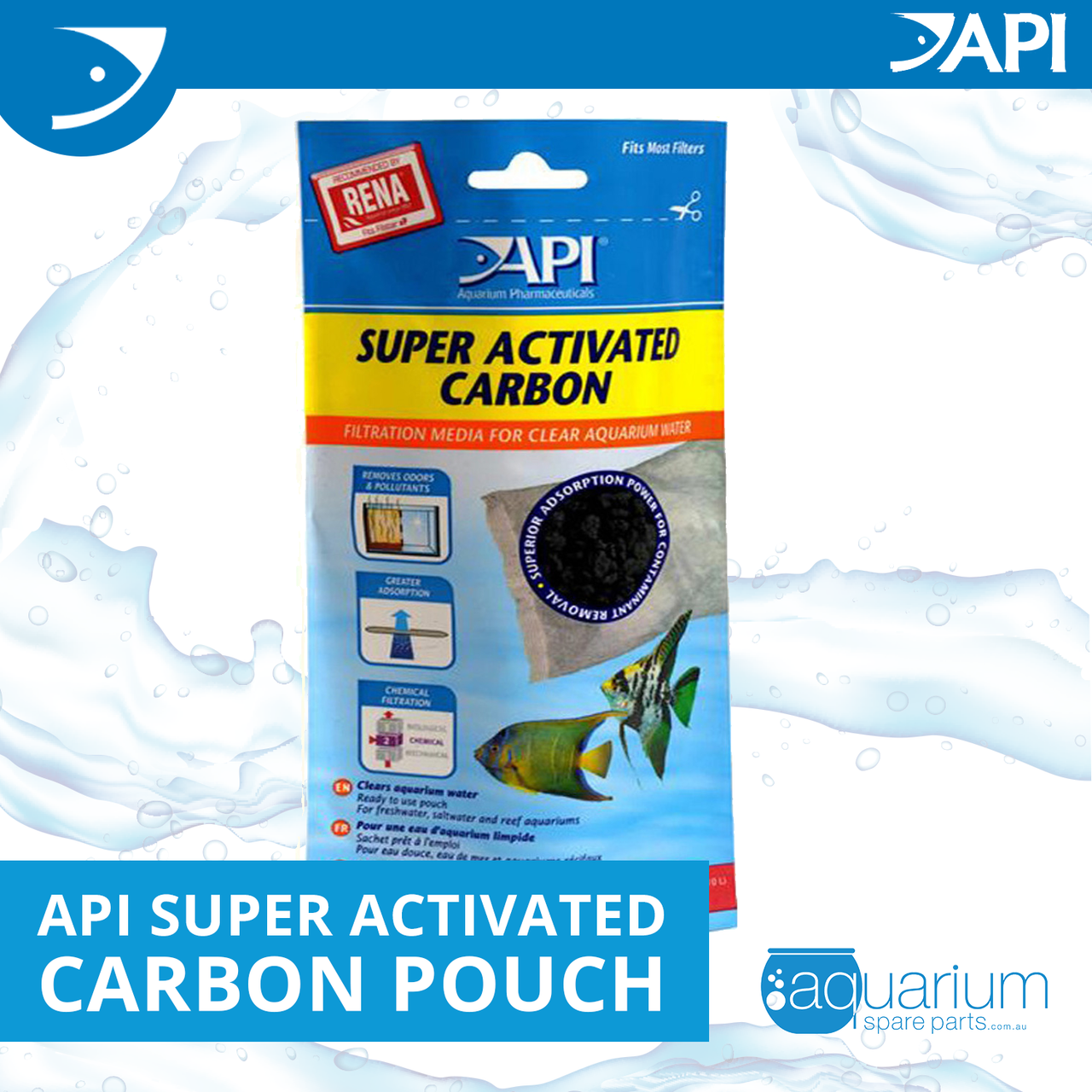 API Super Activated Carbon Pouch