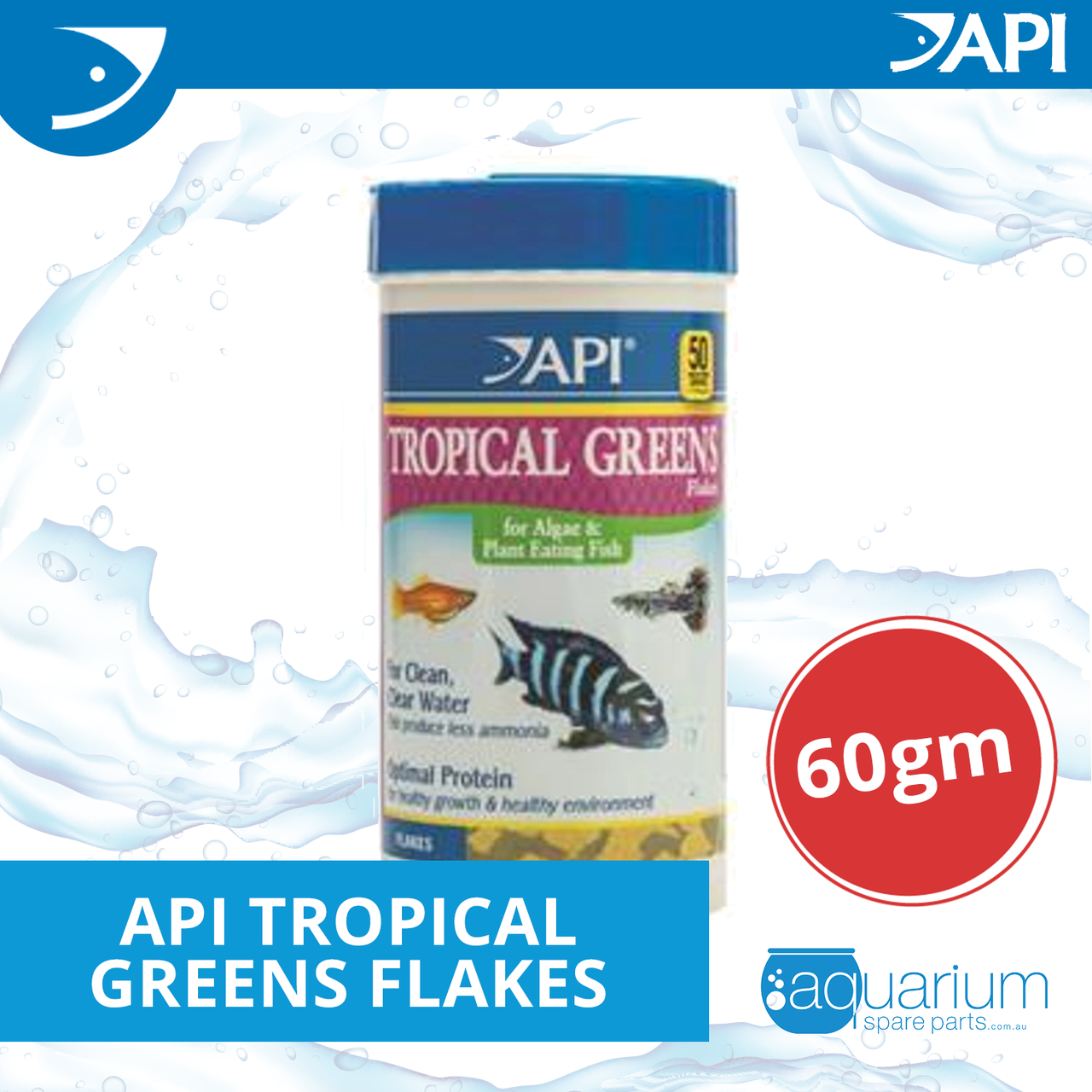 Tropical Greens Flakes 60gm