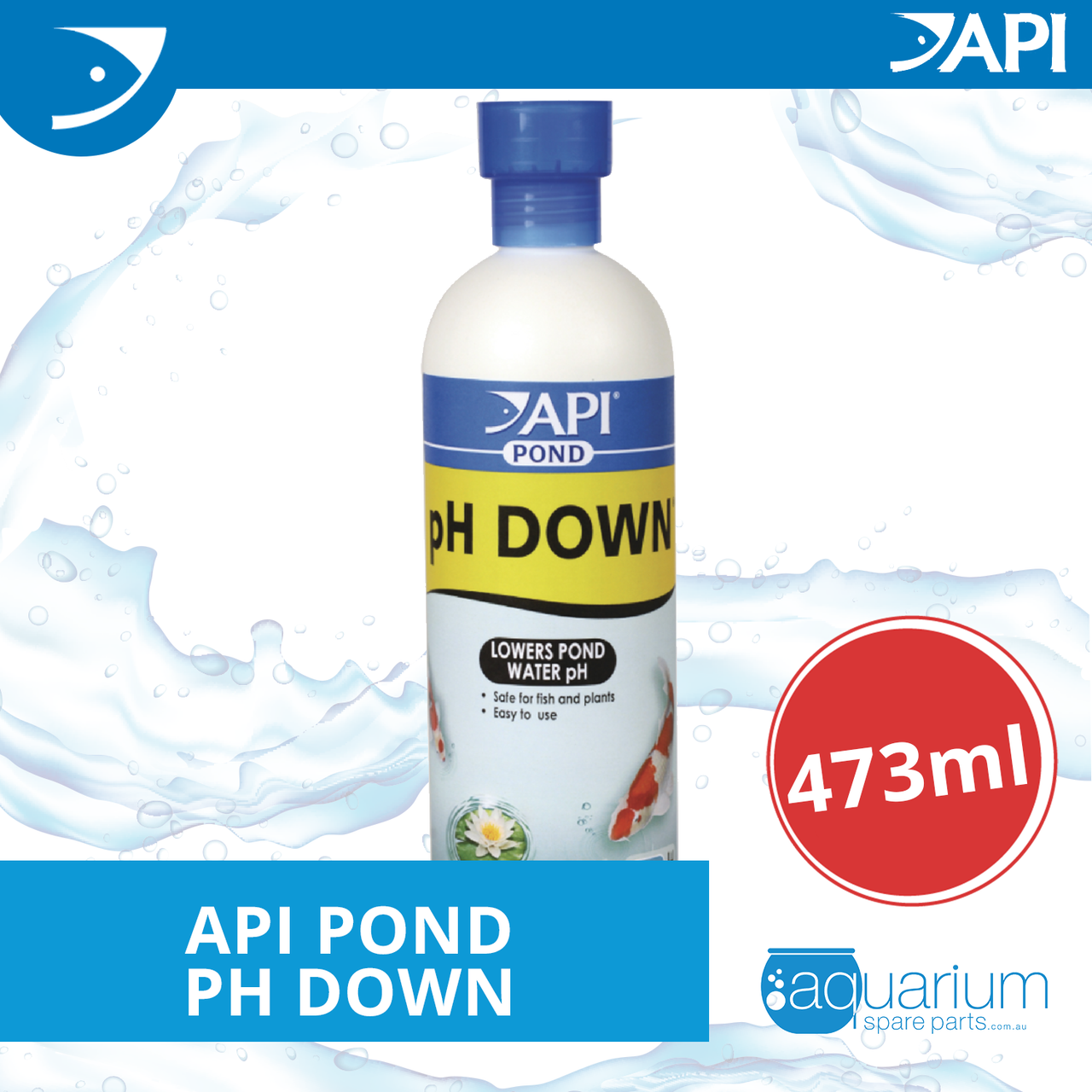 API Pond Ph Down 473ml
