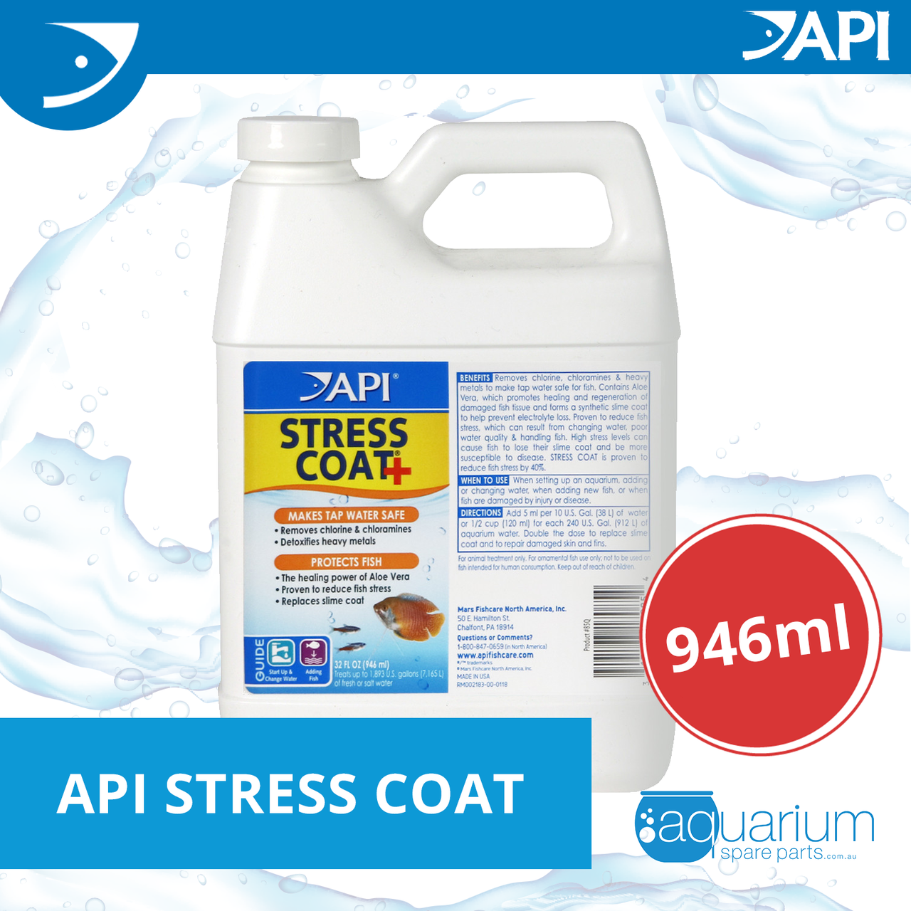 API Stress Coat 946ml