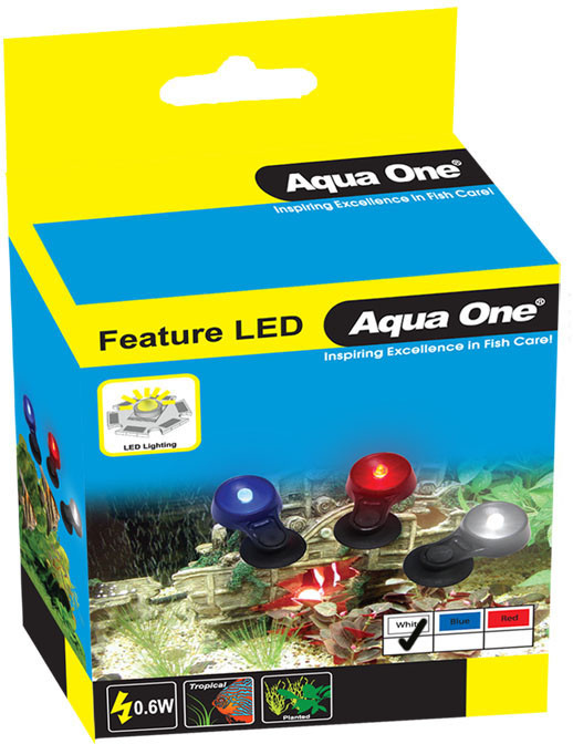 Aqua One Submersible Feature LED Replacement Lamp - White (20101)