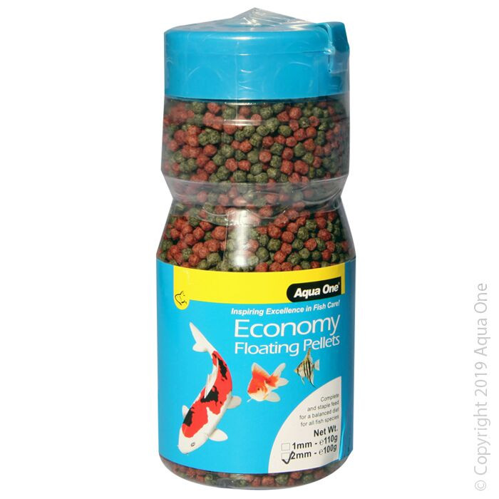 Aqua One Economy Pellets 2mm 100g (11587)