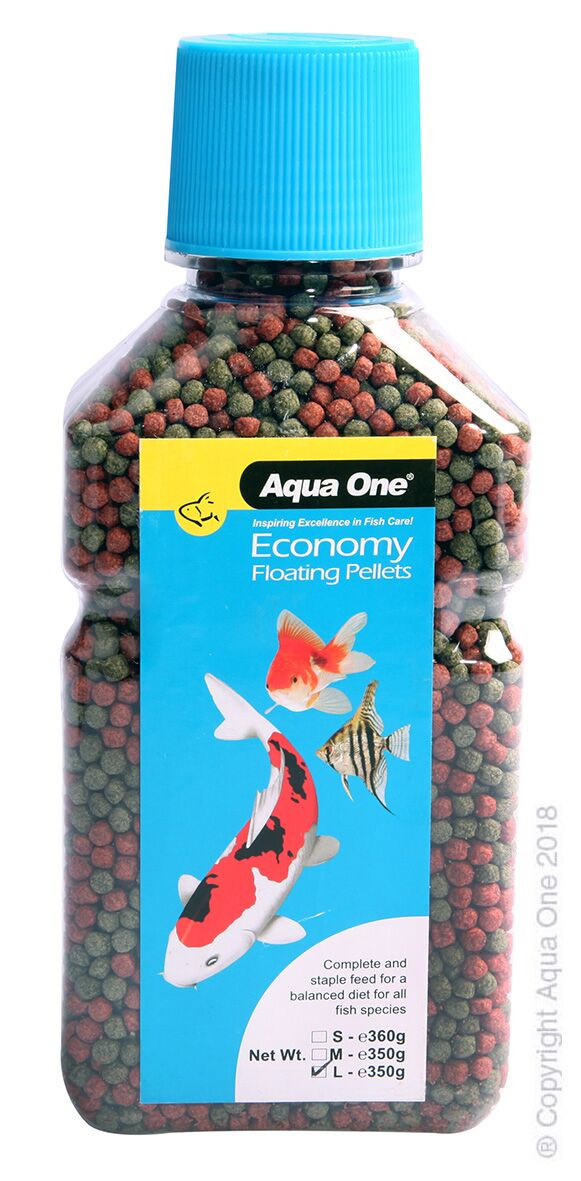 Aqua One Economy Pellets 3mm 350g (11590)
