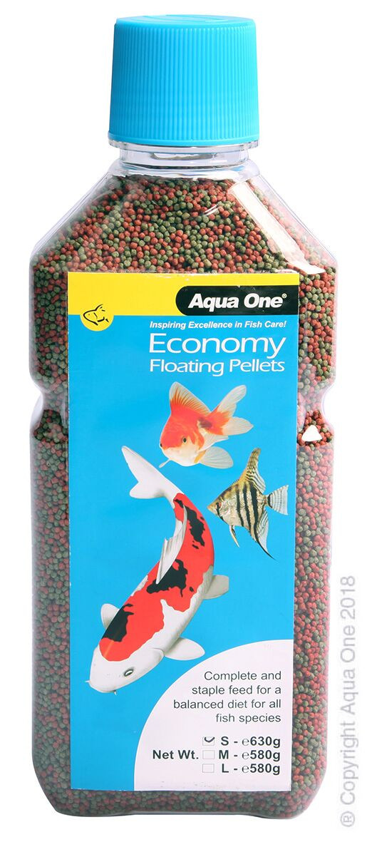 Aqua One Economy Pellets 1mm 630g (11591)