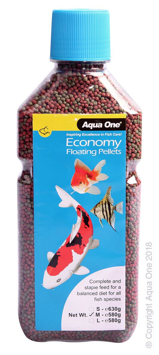 Aqua One Economy Pellets 2mm 580g (11592)