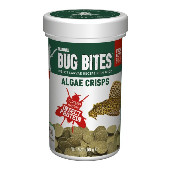 Fluval Bug Bites Algae Wafers 100gm