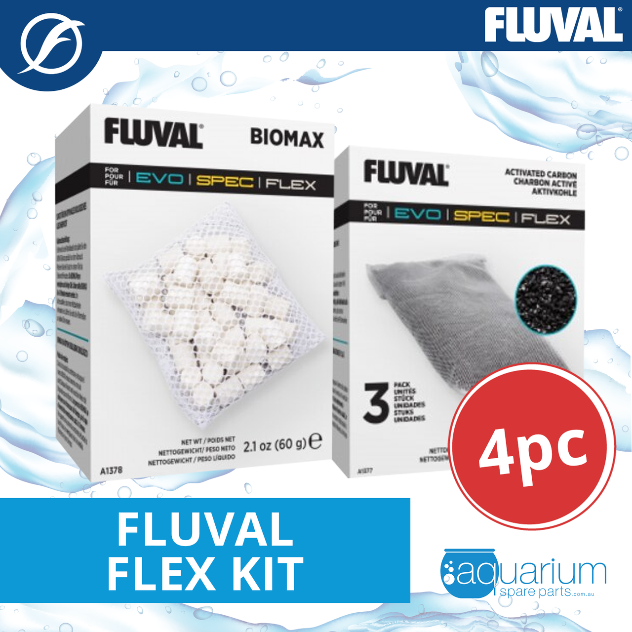 Fluval Flex Kit (4pc)