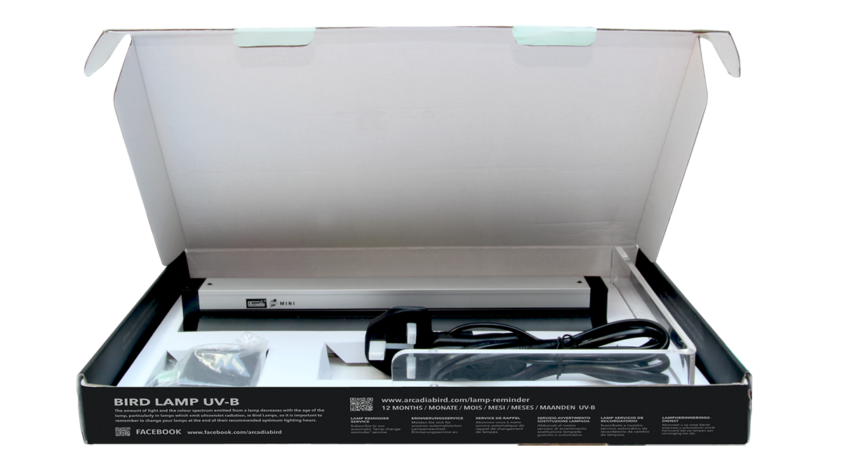 Arcadia Bird PureSun Lamp Kit Mini 12" - 8W (MF01351)