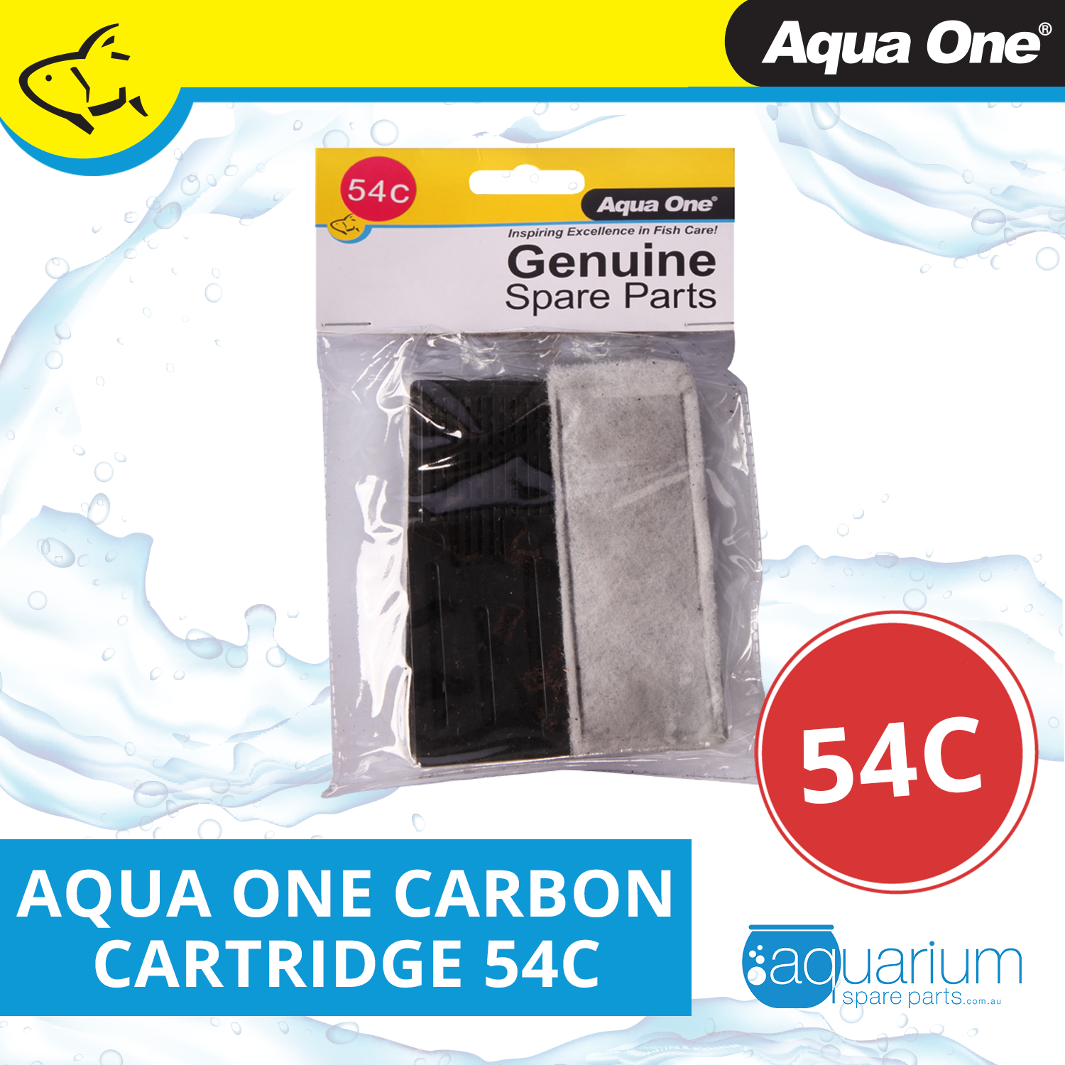 Aquatic - Aqua One - Hang On Filters - 100 ClearView - Aquarium Spare Parts