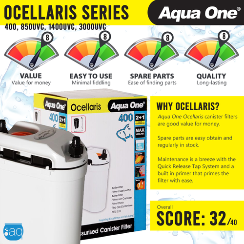 Aqua One Ocellaris 400 Canister Filter (94141)